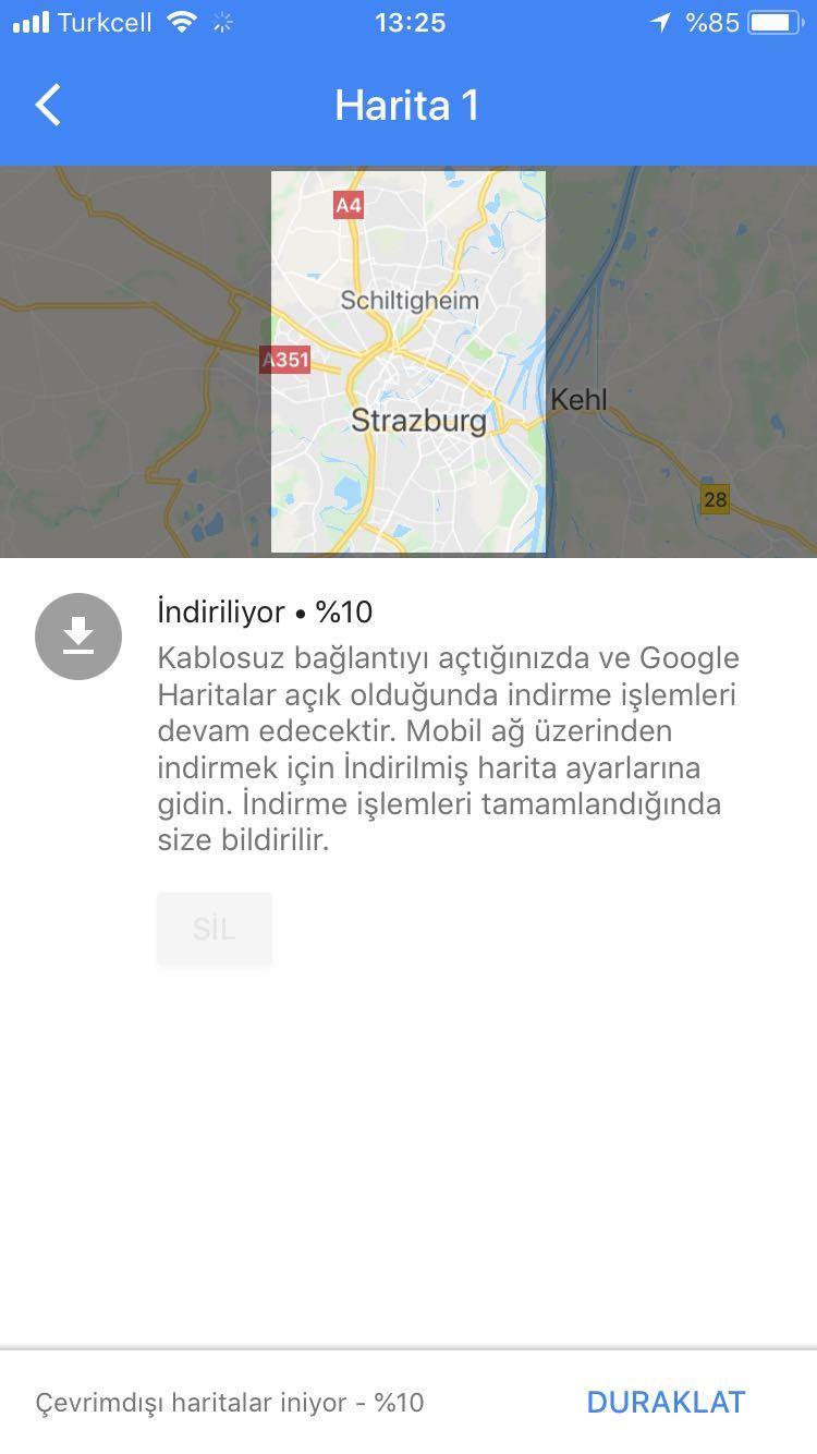 Google Haritalar ile dünya elinizde-Çevrimdışı Harita Kullanımı,Offline ...